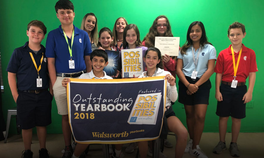 Middle School Yearbook Gains National Recognition - Gulliver Prep