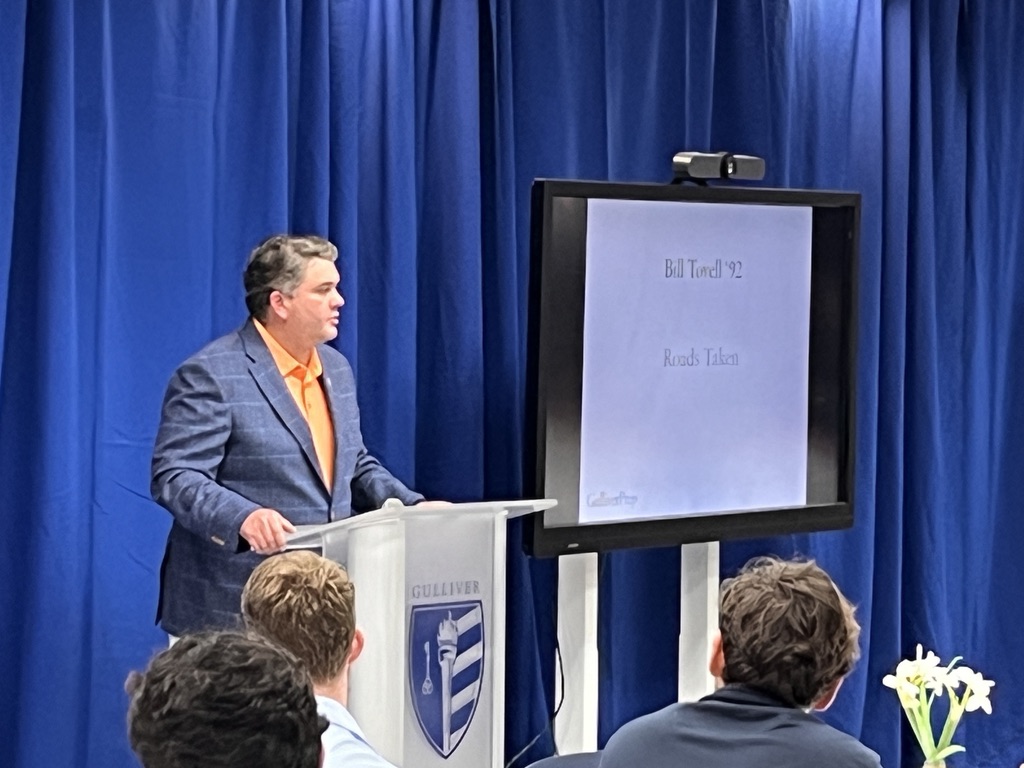 Alumni Spotlight: Bill Tovell ‘92 - Gulliver Prep