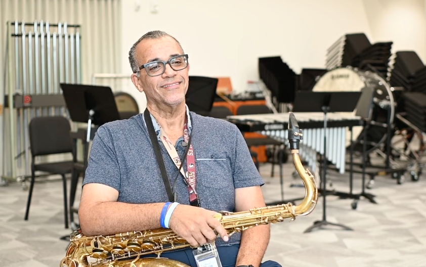 Faculty Spotlight: Edgar Rubio, Band Director