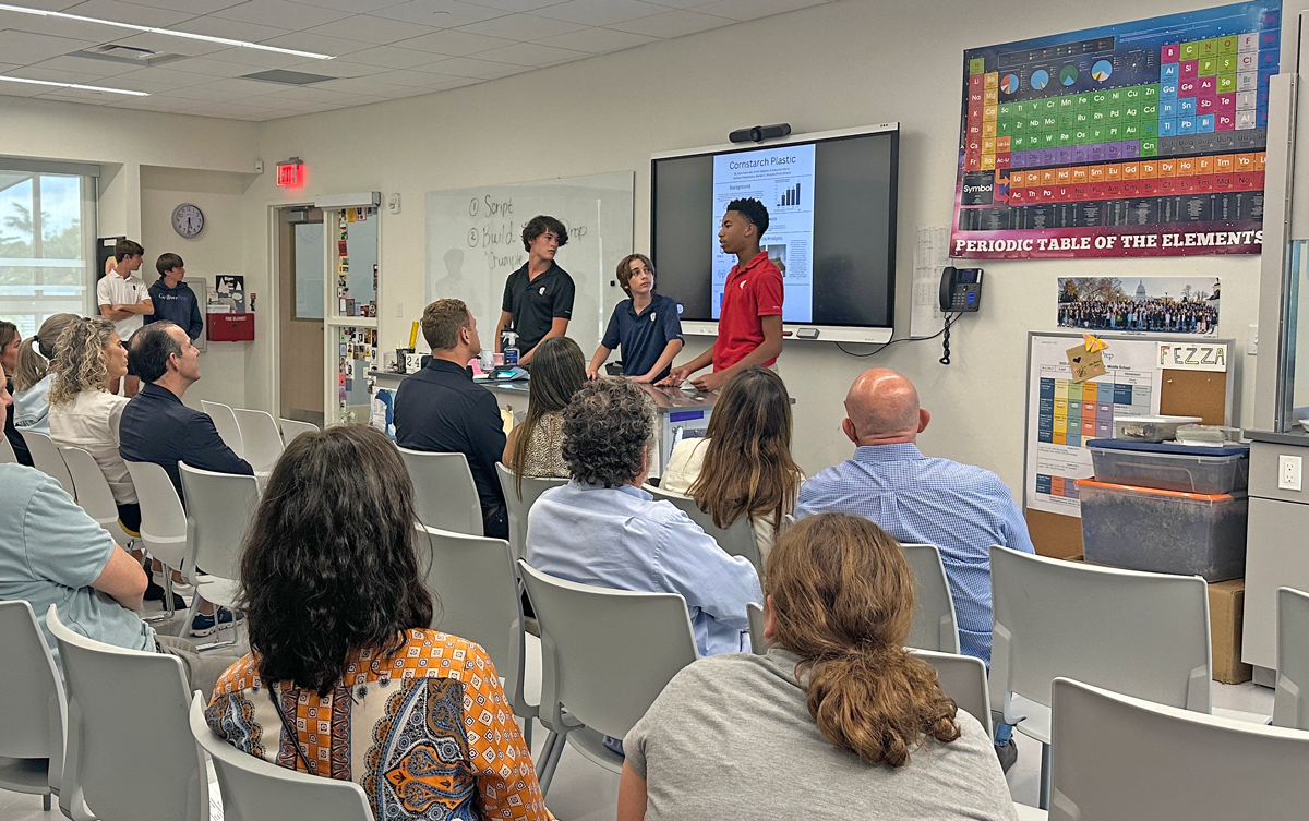 Middle School Hosts Science Showcases