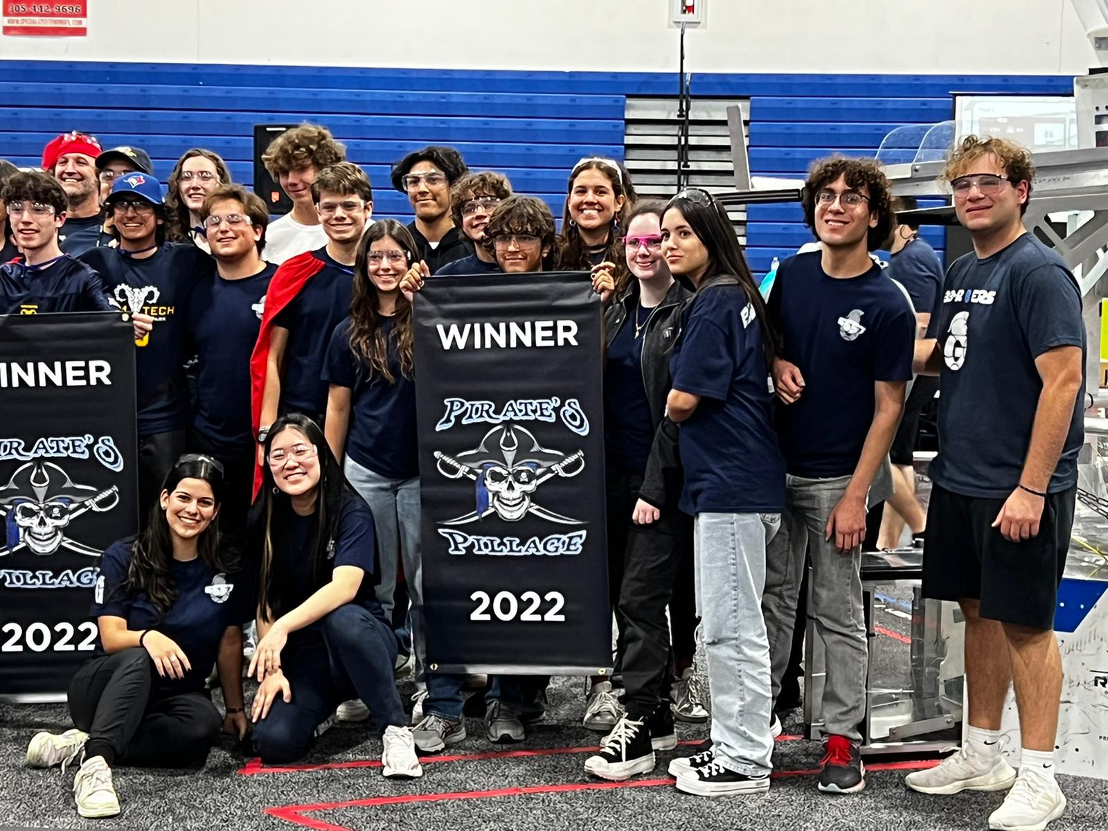 FIRST Robotics Team Competes at Pirate's Pillage - Gulliver Prep